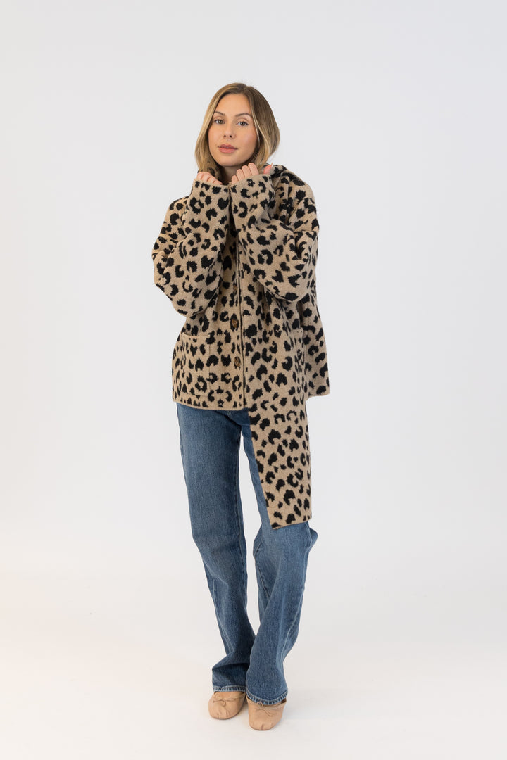 DELANEY ANIMAL PRINT COAT - LYLA + LUXE – Joelle's By Ally