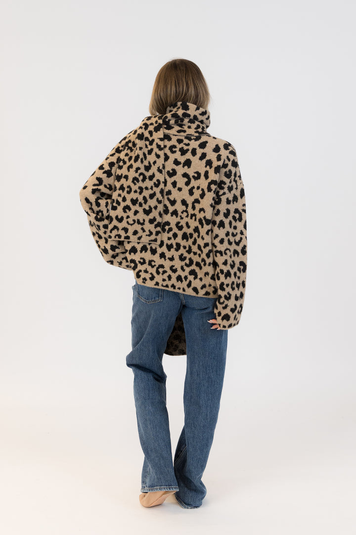DELANEY ANIMAL PRINT COAT - LYLA + LUXE – Joelle's By Ally