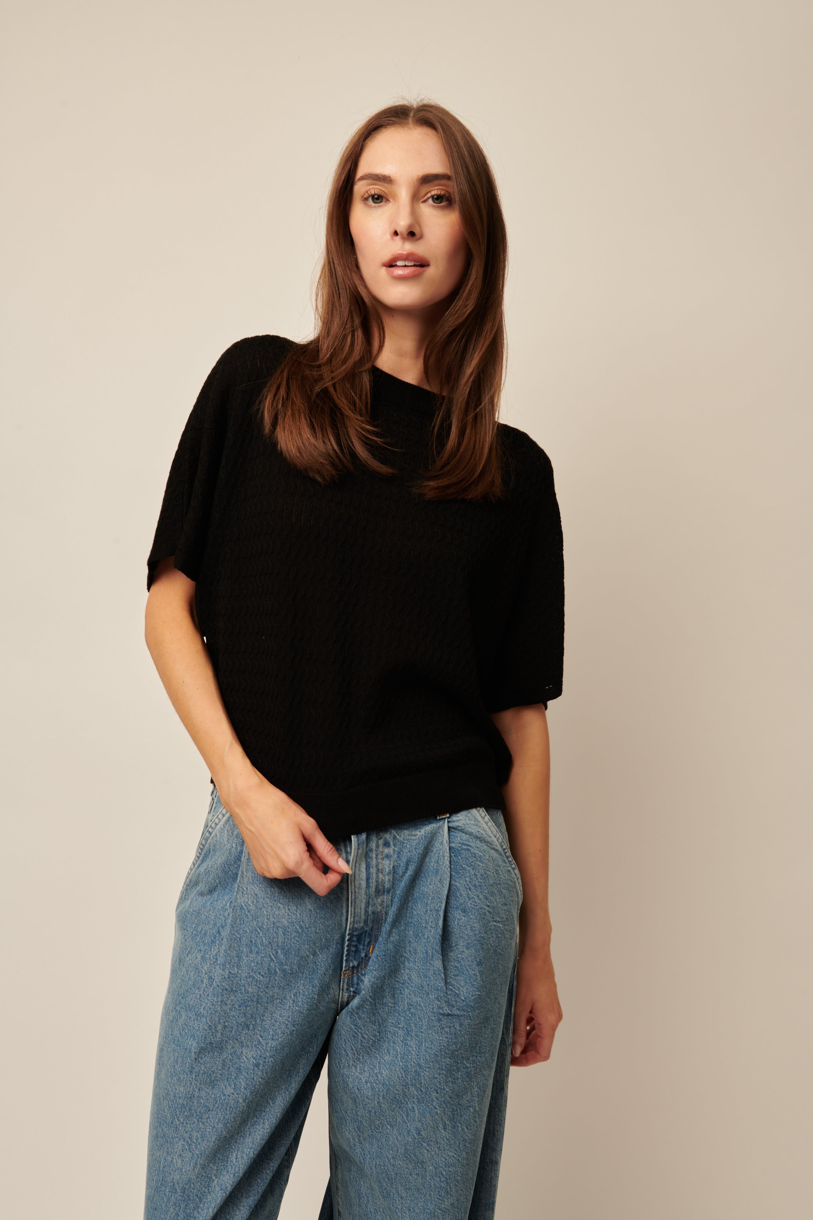 ODETTE OPEN BACK SWEATER - LINE – Joelle's By Ally