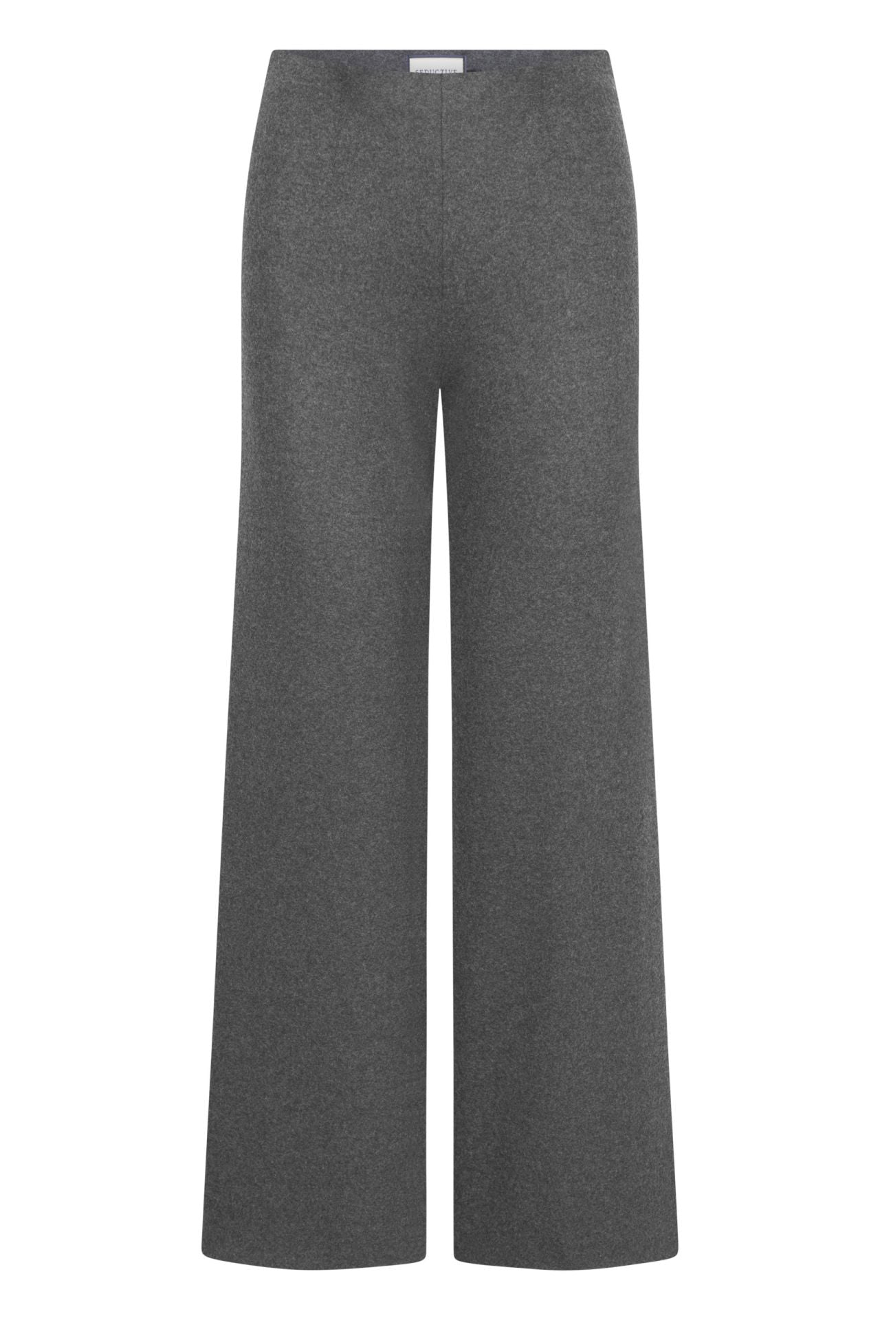 KIMBERLY WOOL FLANNEL PANT (DARK GREY) - SEDUCTIVE – Joelle's By Ally