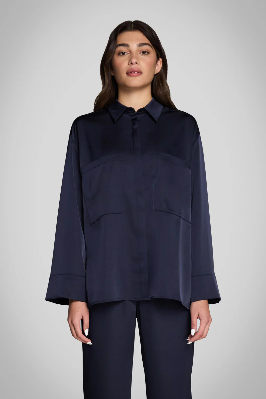 PURE & PRECIOUS SHIRT (PURE NAVY) - PURE&SIMPLE – Joelle's By Ally